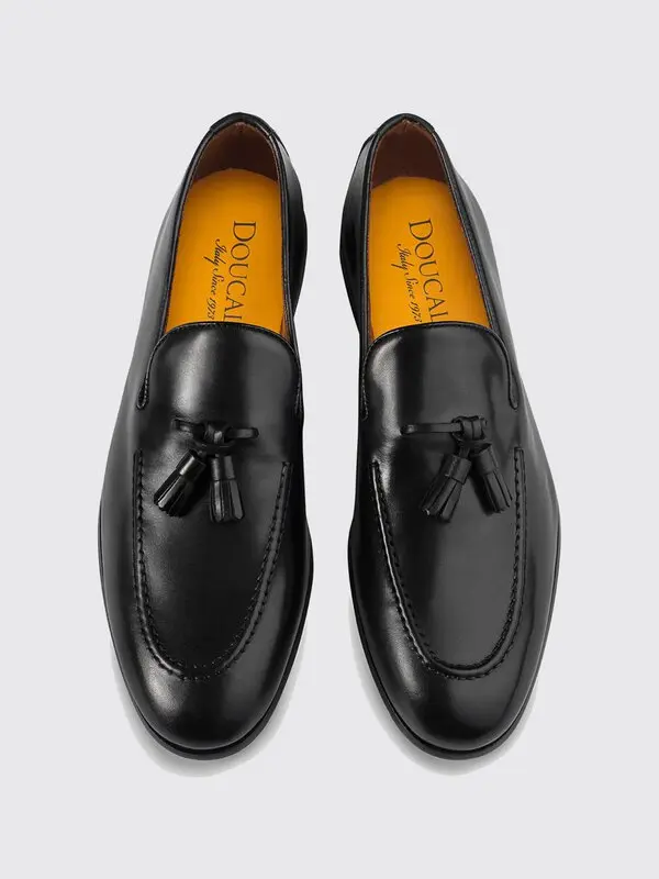 DOUCAL'S Tassel Loafers - Black