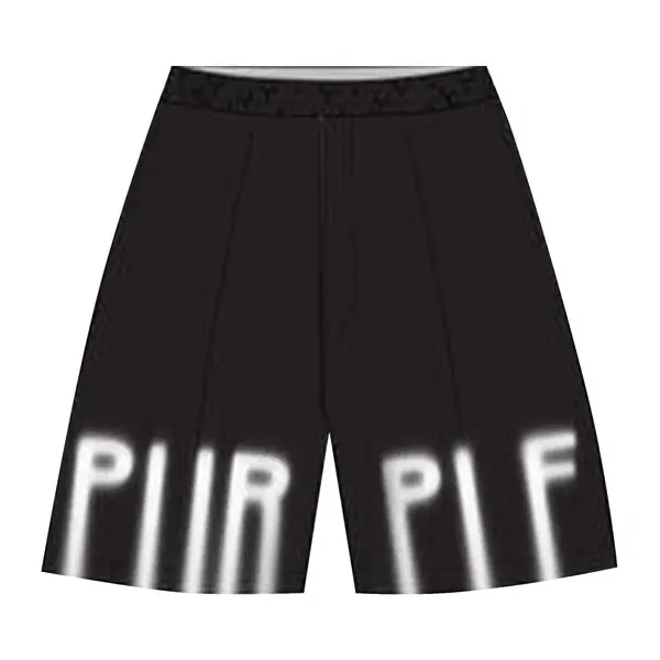 PURPLE BRAND Force Majeure Shorts - Black