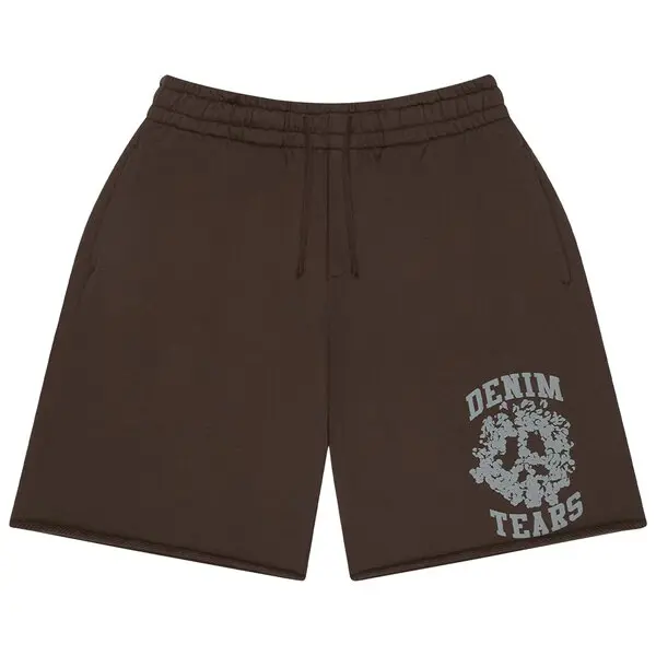 DENIM TEARS Denim University Sweatshorts - Brown