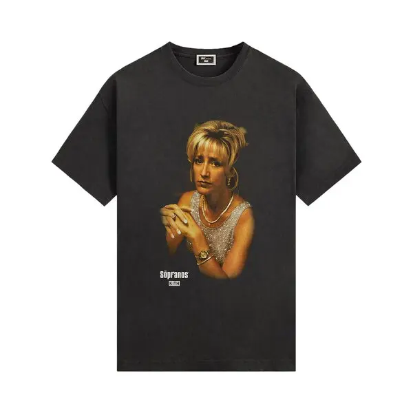 Kith For The Sopranos Carmela Vignette Vintage Tee - Black