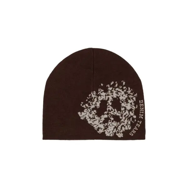 DENIM TEARS University Beanie - Brown