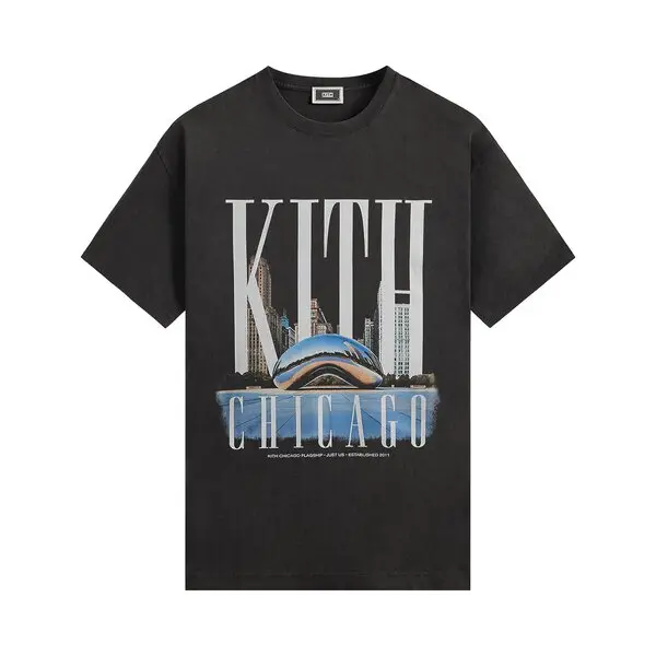 Kith Millennium Park Vintage Tee - Black