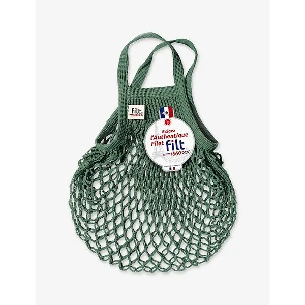 FILT Mini Cotton Net Shopper - Green Foret