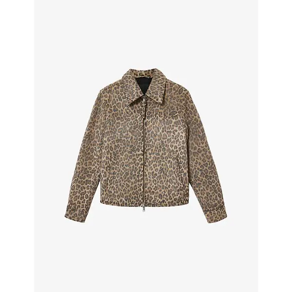 ALLSAINTS Leo Dellcot Suede Jacket