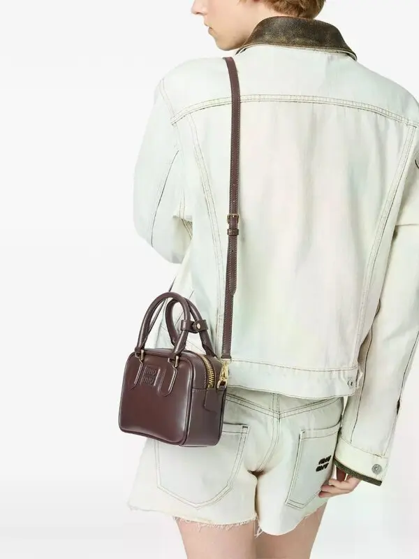 Miu Miu Arcadie Tote Bag - Brown