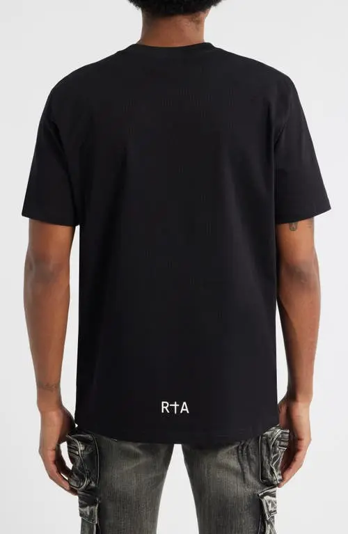 RtA Liam Graphic T-shirt - Black Deck