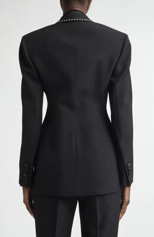 Versace Wool Grain De Poudre Jacket