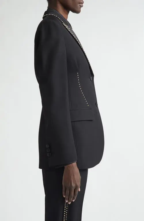 Versace Wool Grain De Poudre Jacket