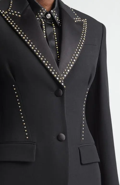 Versace Wool Grain De Poudre Jacket