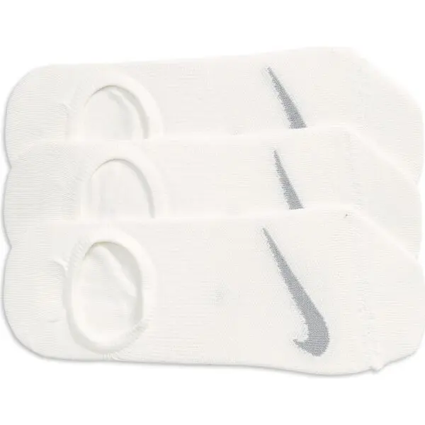 Nike Everyday Plus Assorted 3-pack No-show Socks - Grey/white