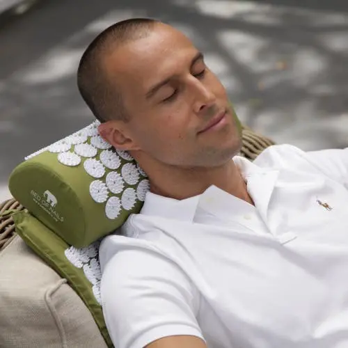BED OF NAILS Bon Acupressure Pillow Original Acupressure Design With 2142 Precision Nails