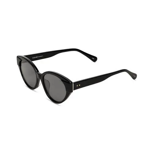 COVRY Diya Cat Eye Sunglasses - Black