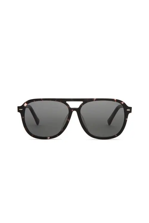 COVRY Vesper Aviator Sunglasses - Walnut
