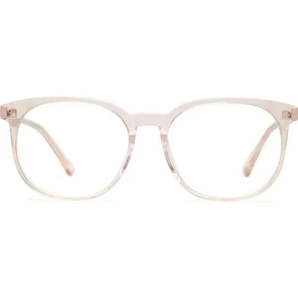 COVRY Adara Round Frame Glasses - Peach