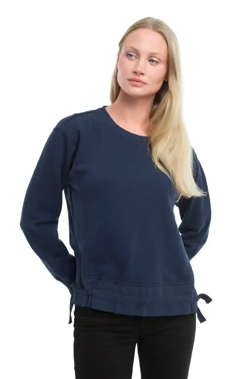 WILT CLOTHING Woven Side Panels Sweatshirt - Naval Academy