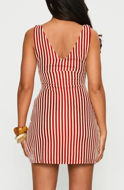 Princess Polly Daphney Stripe Minidress