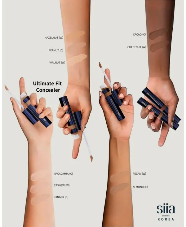 SIIA COSMETICS 2-pc. Ultimate Fit Concealer Duo - Cacao