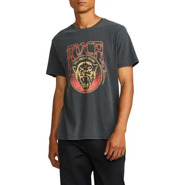 Rvca Rawr Graphic T-shirt