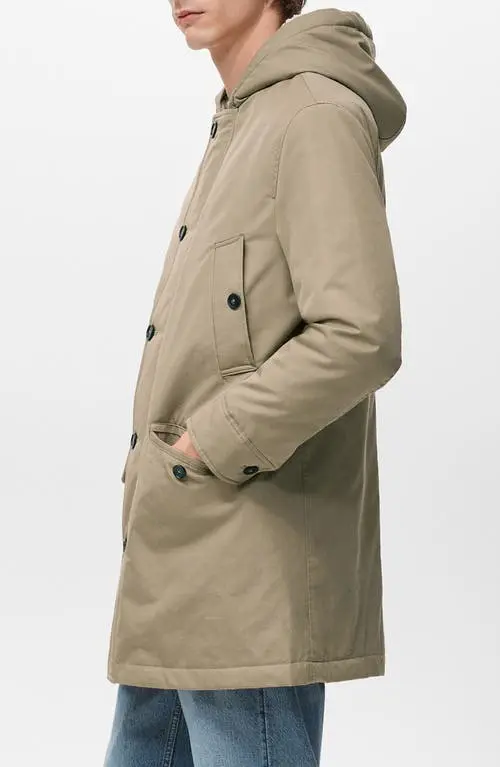 Mango Water Repellent Twill Parka