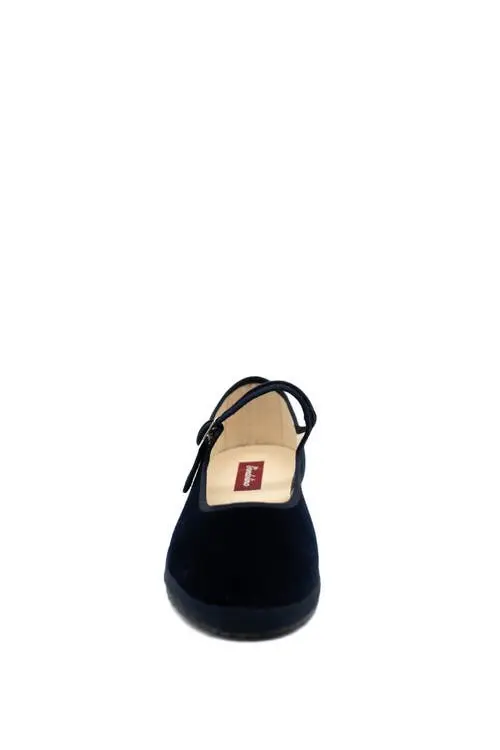 GONDOLINA SHOES Mary Jane Ballet Flats - Torcello Navy