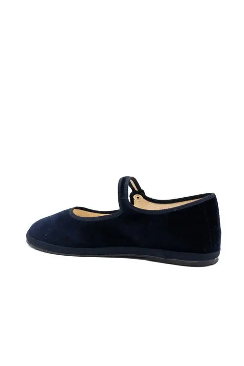 GONDOLINA SHOES Mary Jane Ballet Flats - Torcello Navy