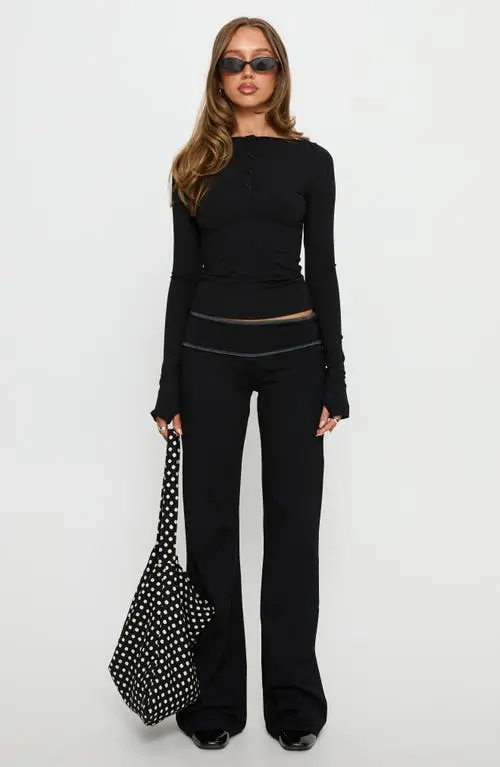 Princess Polly Kobee Jersey Henley