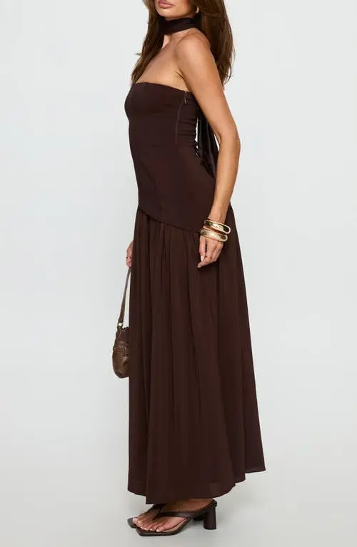 Princess Polly Odella Strapless Maxi Dress