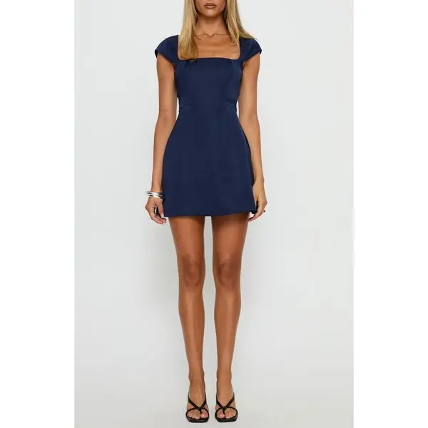 Princess Polly Mariza Cap Sleeve Mini Dress