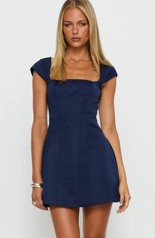Princess Polly Mariza Cap Sleeve Mini Dress