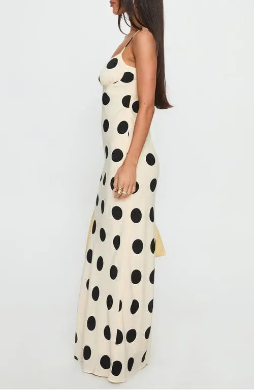 Princess Polly Vienna Dot Maxi Dress