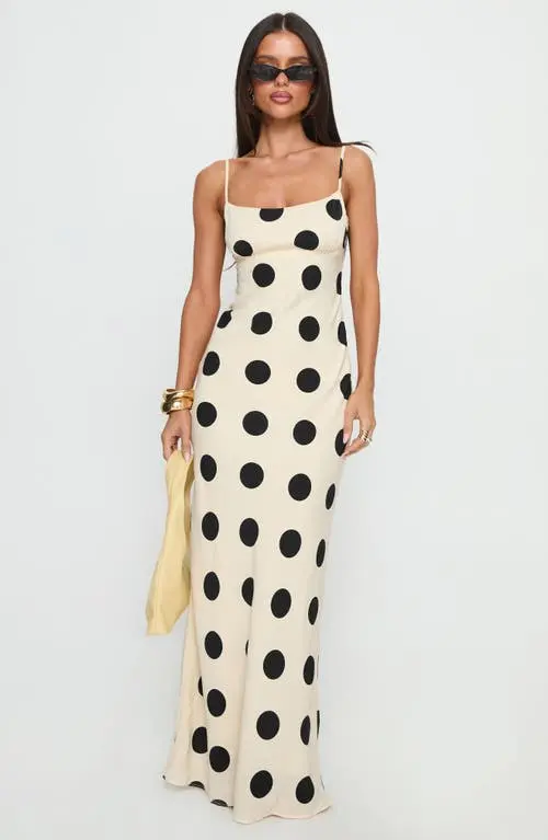 Princess Polly Vienna Dot Maxi Dress