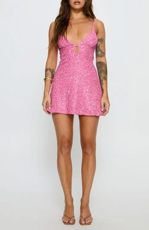 Princess Polly Sequin Mini Dress