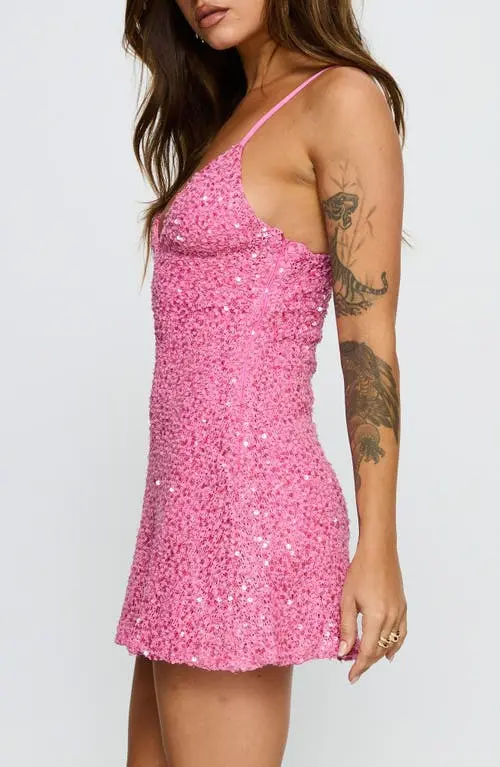 Princess Polly Sequin Mini Dress