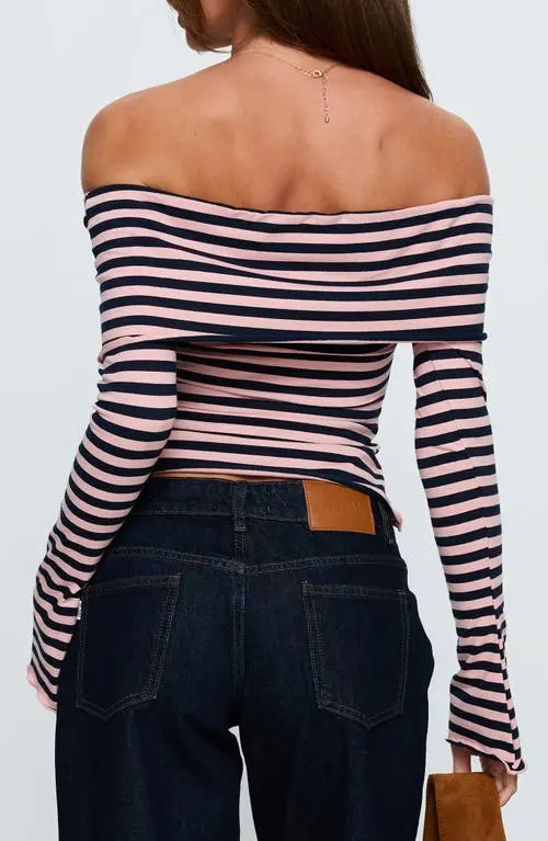 Princess Polly Janicia Stripe Knit Top