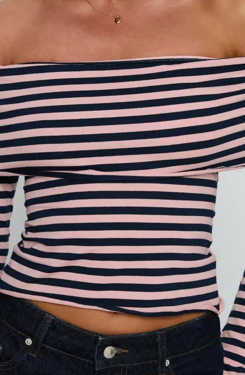 Princess Polly Janicia Stripe Knit Top