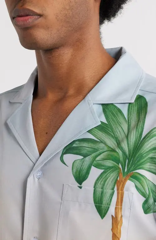 MAVRANS Florida Panther Weekend Short Sleeve Performance Button-up Shirt