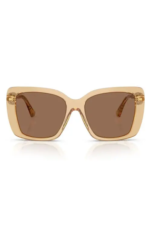 Burberry 54mm Square Sunglasses - Beige