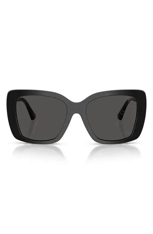 Burberry 54mm Square Sunglasses - Black
