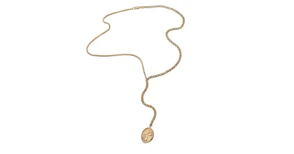 Jennifer Zeuner Jewelry Tess Lariat Necklace - One-color