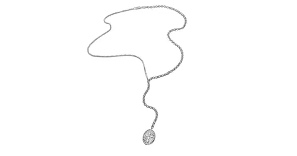 Jennifer Zeuner Jewelry Tess Lariat Necklace - One-color