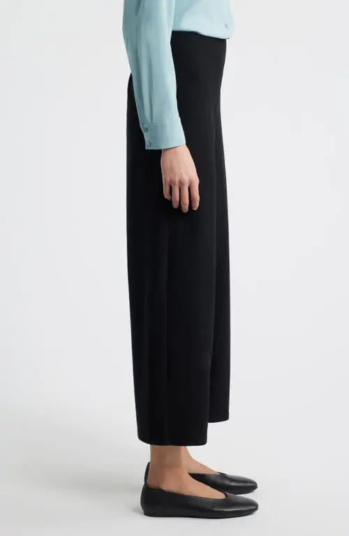Eileen Fisher Ankle Wide-leg Trousers