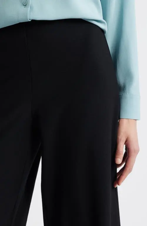 Eileen Fisher Ankle Wide-leg Trousers