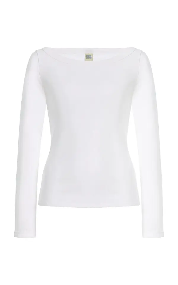 FLORE FLORE Steffi Organic Cotton T-shirt - White