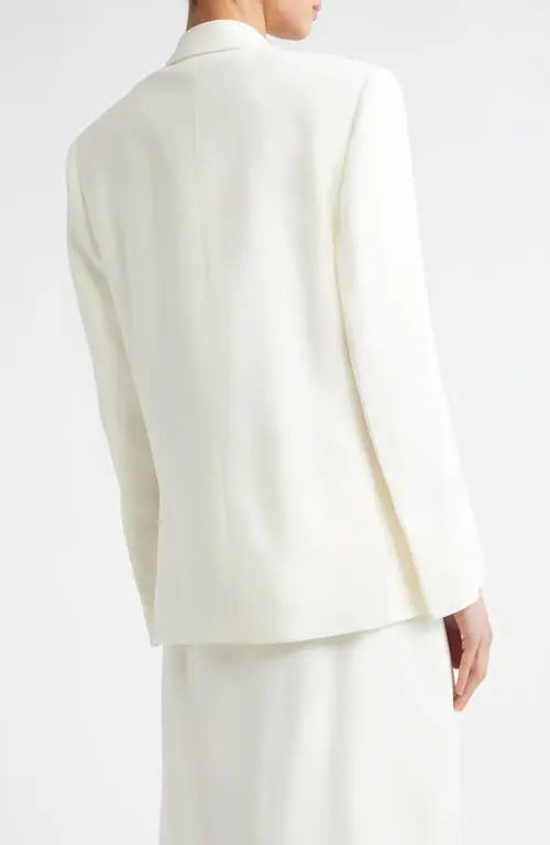 Victoria Beckham Double-breasted Tailored Jacket - Ivory