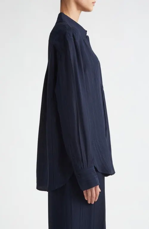 Victoria Beckham Pyjama Stripe Button-up Shirt