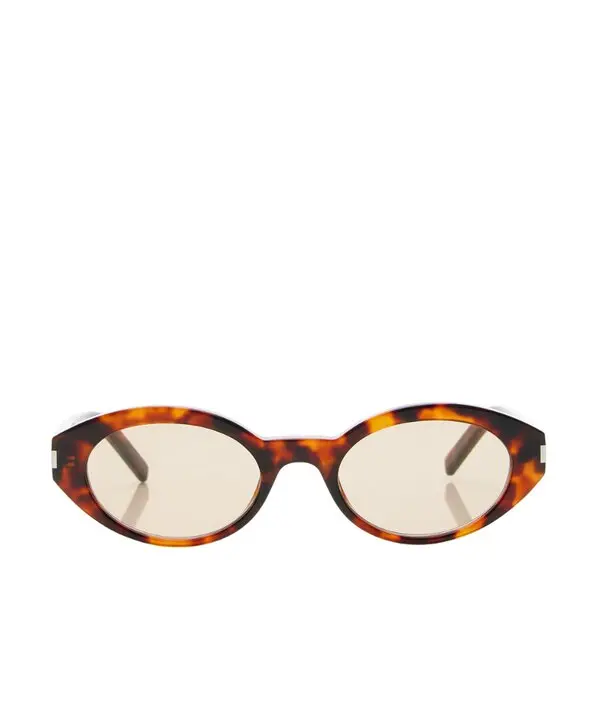Saint Laurent Cat-eye Tortoiseshell Sunglasses - Brown