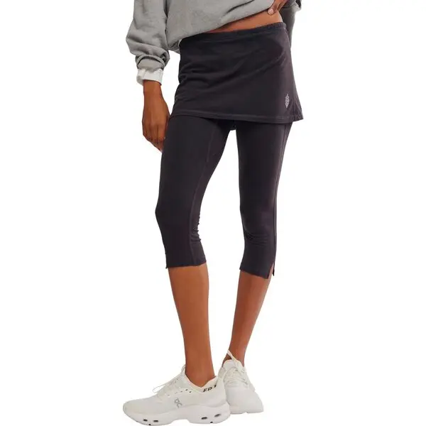 Free People Skirted Capri Leggings