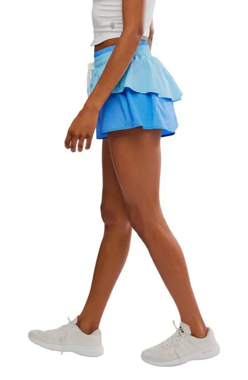 Free People Flex It High Rise Tiered Shorts