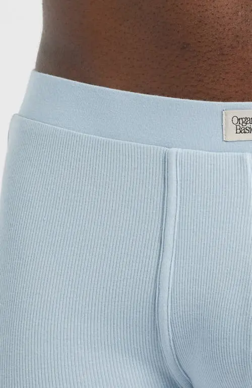 ORGANIC BASICS Icon 3-pack Rib Stretch Cotton Trunks