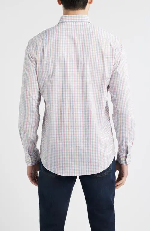 Johnnie-o Albie Gingham Check Everyday Performance Button-up Shirt